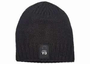 Adidas Y3 Knit Beanie - Black