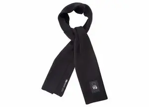 Adidas Y3 Logo Scarf - Black