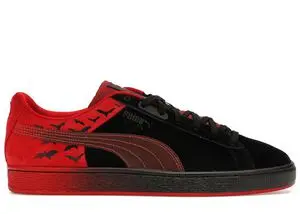 PUMA Suede The Batmanin Black/red