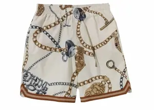 A BATHING APE Jewels Print Shorts - Ivory