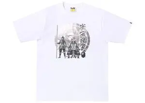 A BATHING APE Kabuto Tee Shirt - White
