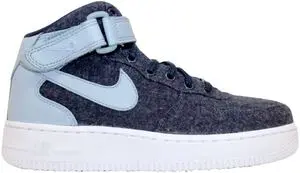 Nike Air Force 1 Mid '07 Leather Prm Sneakers - Midnight Navy Blue