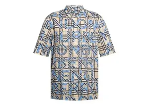 Burberry Check Patterned Short Sleeves Shirt