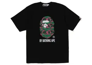 A BATHING APE Graffiti Pattern Bathing Ape Tee Shirt