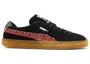 PUMA Suede Crepe Pattern Black/gum/red