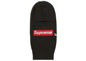 Supreme New Era Box Logo Balaclava - Black