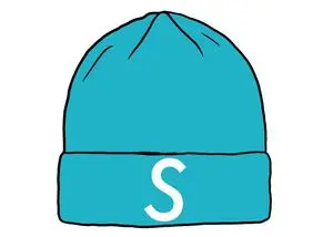 Supreme Swarovski S Logo Beanie - Teal
