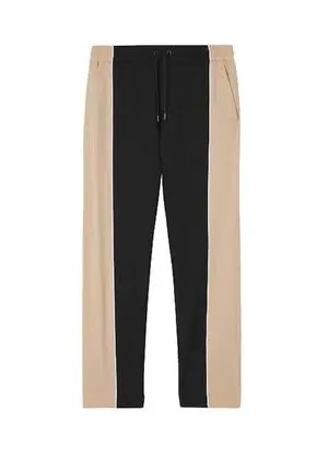 Burberry Contrast Stripe Wool Track Pants