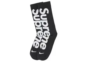 Supreme Nike Lightweight Crew Socks - Black