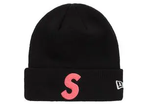 Supreme New Era S Logo Beanie - Black