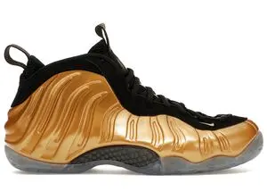 Nike Air Foamposite One Sneakers - Metallic Gold/black