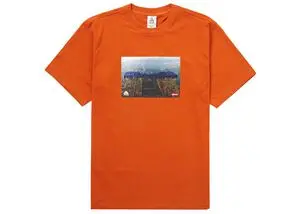 Supreme Nike Acg Grid Tee Shirt - Orange