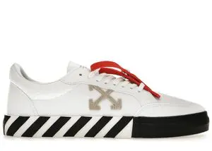 Off-White OFF Vulc Low Top Sneakers White/sand