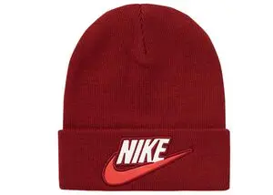 Supreme X Nike Beanie - Burgundy