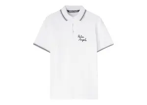 Palm Angels Embroidered Polo Shirt