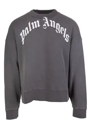 Palm Angels Cuffed Sweatshirts Hoodies For Men