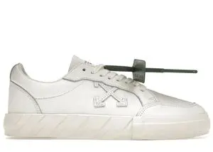 Off-White Vulc Low Leather Sneakers - White/white