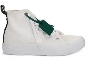 Off-White Off Vulc Mid Canvas Sneakers - White