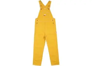 Supreme Nike Cotton Twill Overalls - Mustard