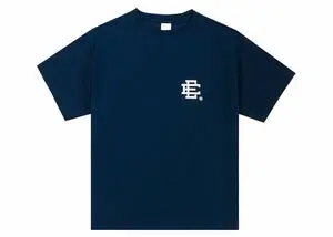 ERIC EMANUEL Ee Basic T-shirt - Navy Blue/white