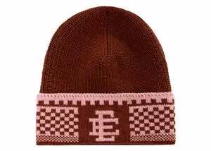 ERIC EMANUEL Ee Beanie - Brown/pink