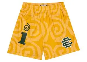 ERIC EMANUEL X Interscope Records Ee Basic Short - Yellow