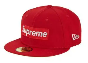 Supreme No Comp Box Logo New Era Cap - Red
