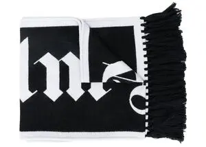 Palm Angels Jacquard Logo Scarf