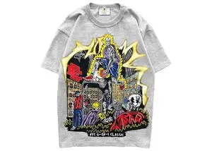 ERIC EMANUEL X Warren Lotas Jump Shot Tee Shirt - Grey