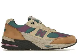 NEW BALANCE 991 Miuk Palace Sneakers - Taos Taupe/black/grape Juice