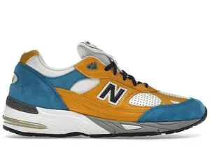 NEW BALANCE 991 Miuk Sns Yellow/blue/white
