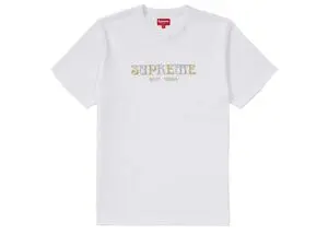 Supreme Nouveau Logo Tee Shirt - White