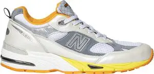NEW BALANCE 991 Aries Sneakers - Orange/silver