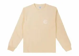 ERIC EMANUEL Ee Long Sleeve T-shirt - Cream/white