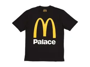 PALACE X Mcdonald's Logo T-shirt - Black