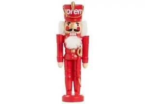 Supreme Wooden Nutcracker - Red