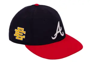 ERIC EMANUEL Eric Emanuel Retro Crown Braves Cap Navy/red/yellow