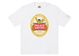 PALACE X Stella Artois Coaster T-shirt - White