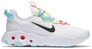 Nike React Art3mis Sneakers - White/black/bright Crimson