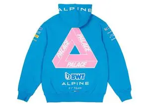 PALACE X Kappa For Alpine Hood - Blue