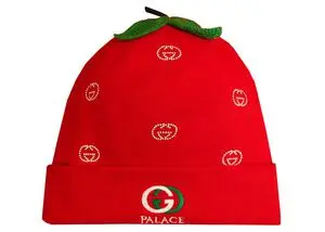 PALACE X Gucci Wool Beanie - Red