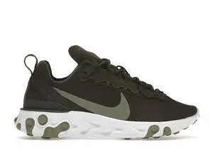 Nike React Element 55 - Cargo Khaki/white