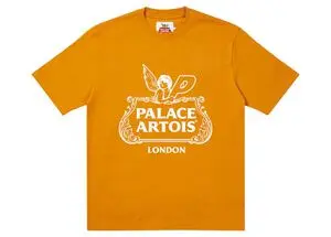 PALACE X Stella Artois Chalice T-shirt Gold