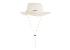 Jacquemus Le Bob Artichaut Large Brim Bucket Hat - Off/white