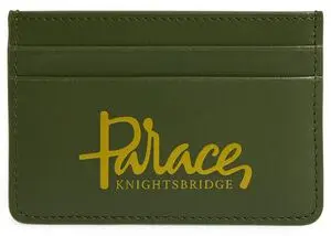 PALACE X Harrods Leather Logo Card Holder