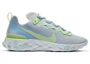 Nike React Element 55 Sneakers - White/barely Volt/teal Tint