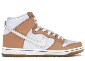Nike Dunk High Premier Win Some Lose Some Sneakers - Vachetta Tan/white/jersey Gold