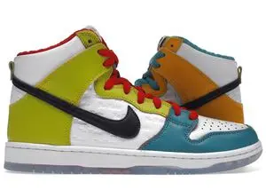 Nike Nike SB Dunk High Pro FroSkate All Love Sneakers White/metallic Gold/university Red