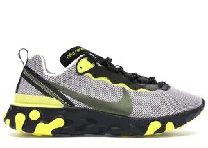 Nike React Element 55 - Pure Platinum/dynamic Yellow/vast Grey