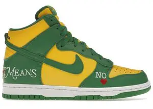 Nike Dunk High Supreme Any Means - Varsity Maize/pine Green/white